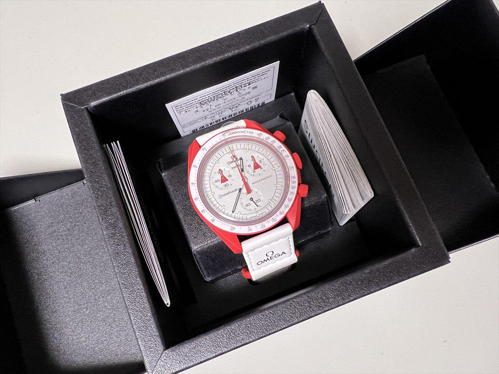 BIOCERAMIC MOONSWATCHのMARSをGETしました | おうちごと